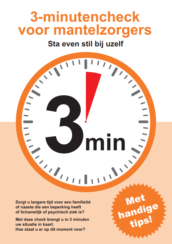 3-minutencheck voor mantelzorgers - Markant