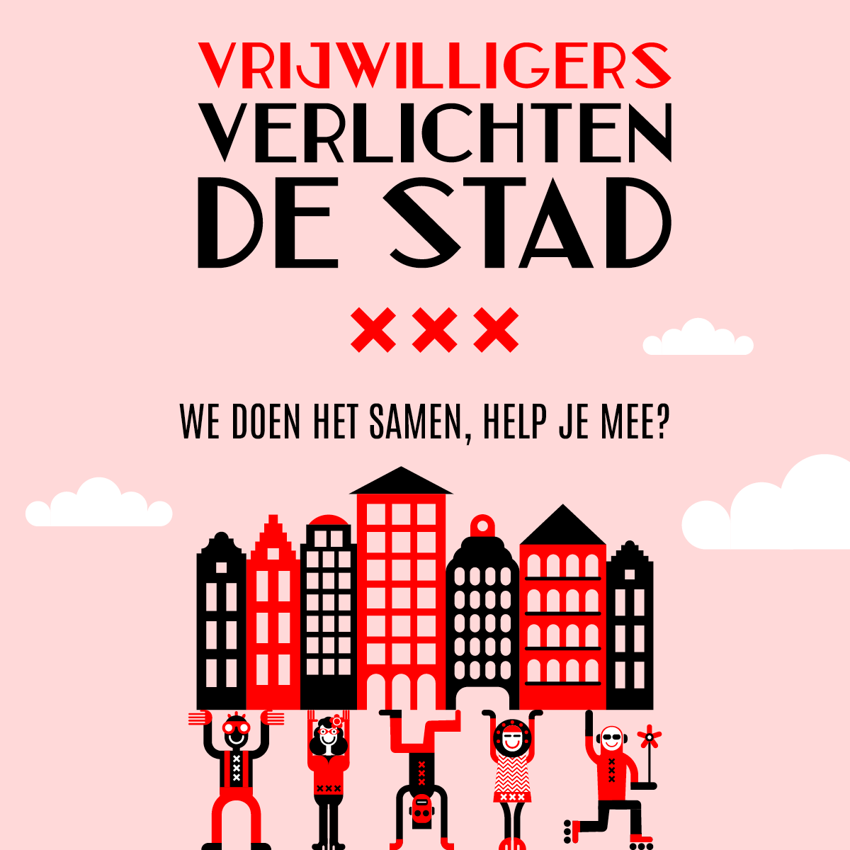 Vandaag start de campagne Vrijwilligers verlichten de stad - Markant